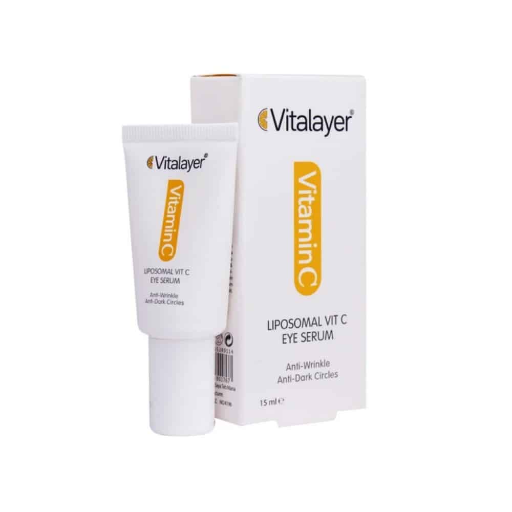 خرید سرم دور چشم ویتامین سی ویتالیر 15 میلی‌لیتر اصل | نورا